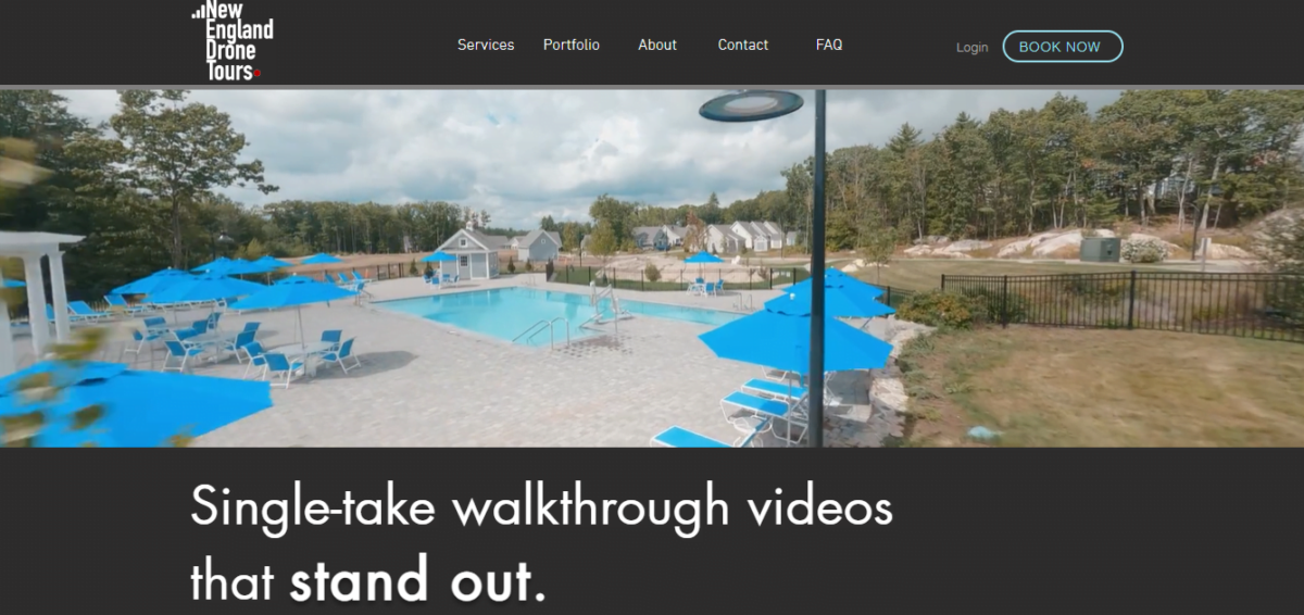 New England Drone Tours Website Review